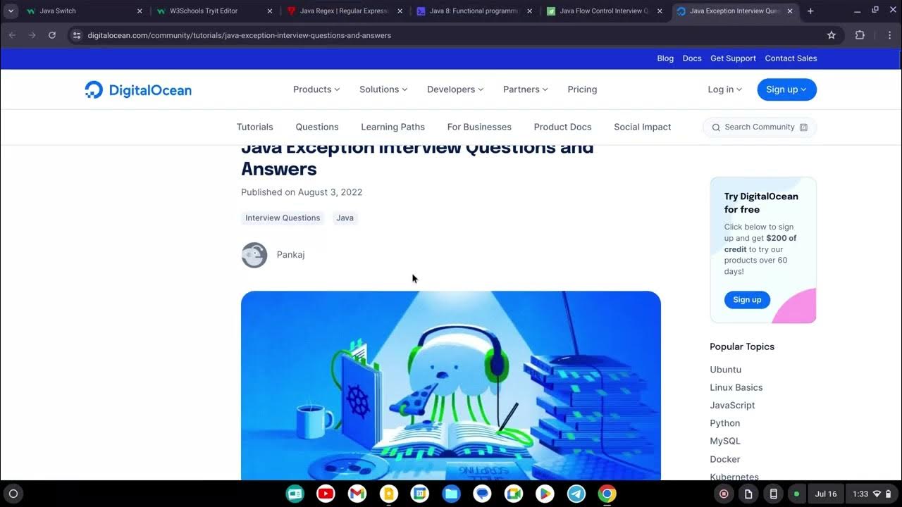 First step to learn the basic Java Interview Questions! - YouTube