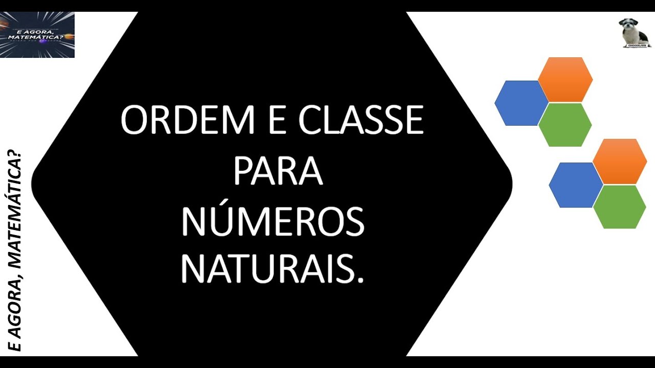 Ordem e classe de números naturais - Aula 1 - E agora, Matemática ...