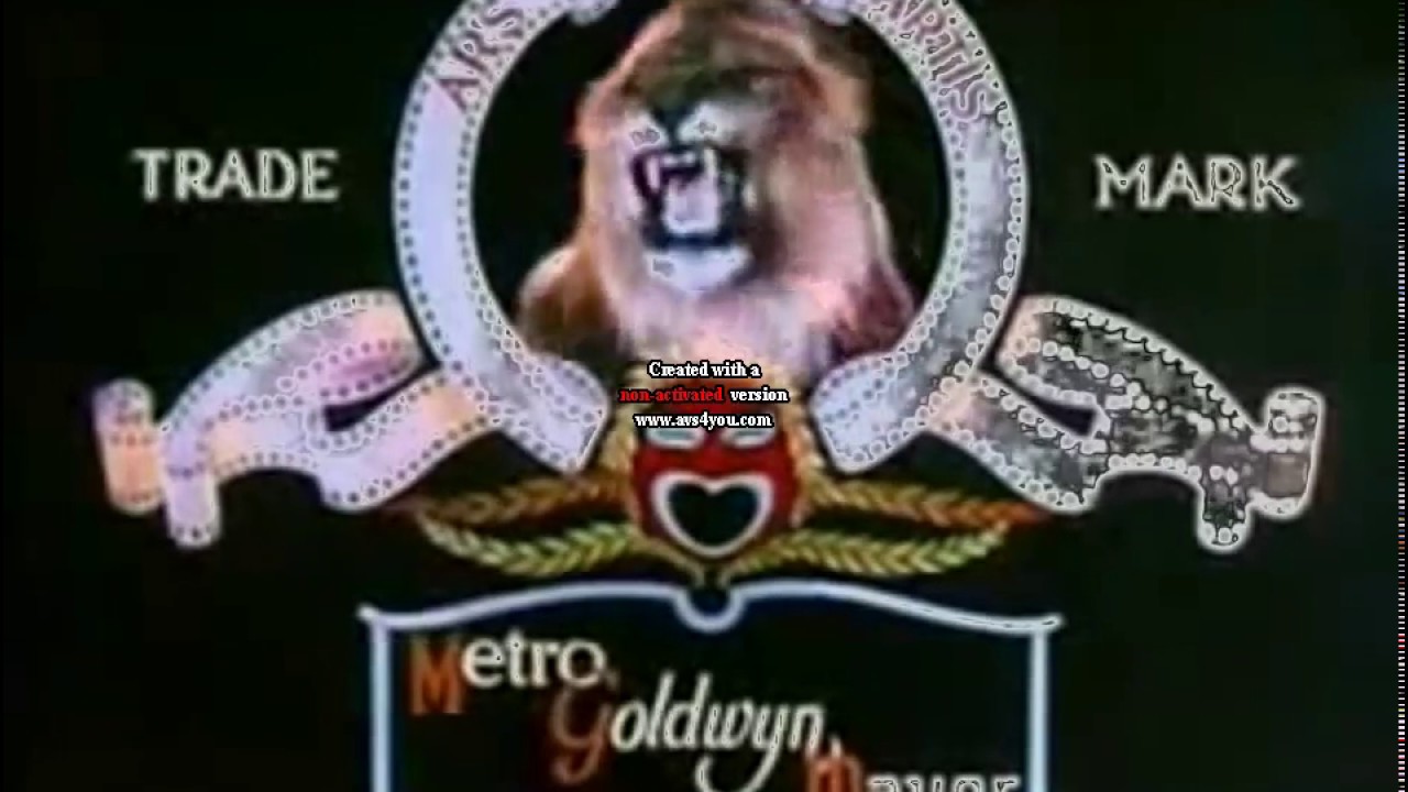 Metro Goldwyn Mayer Tanner The Lion Logo In G Major 4 - YouTube