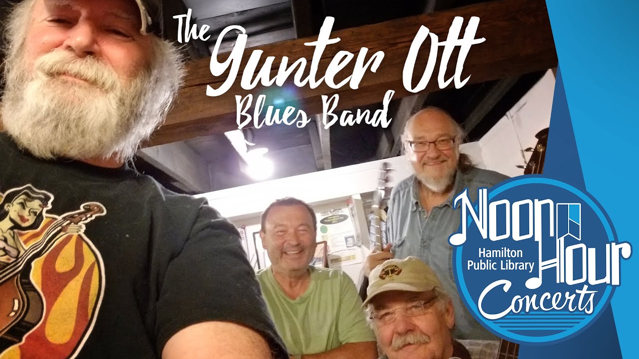 Gunter Ott Blues Band - Noon Hour Concerts at HPL - YouTube