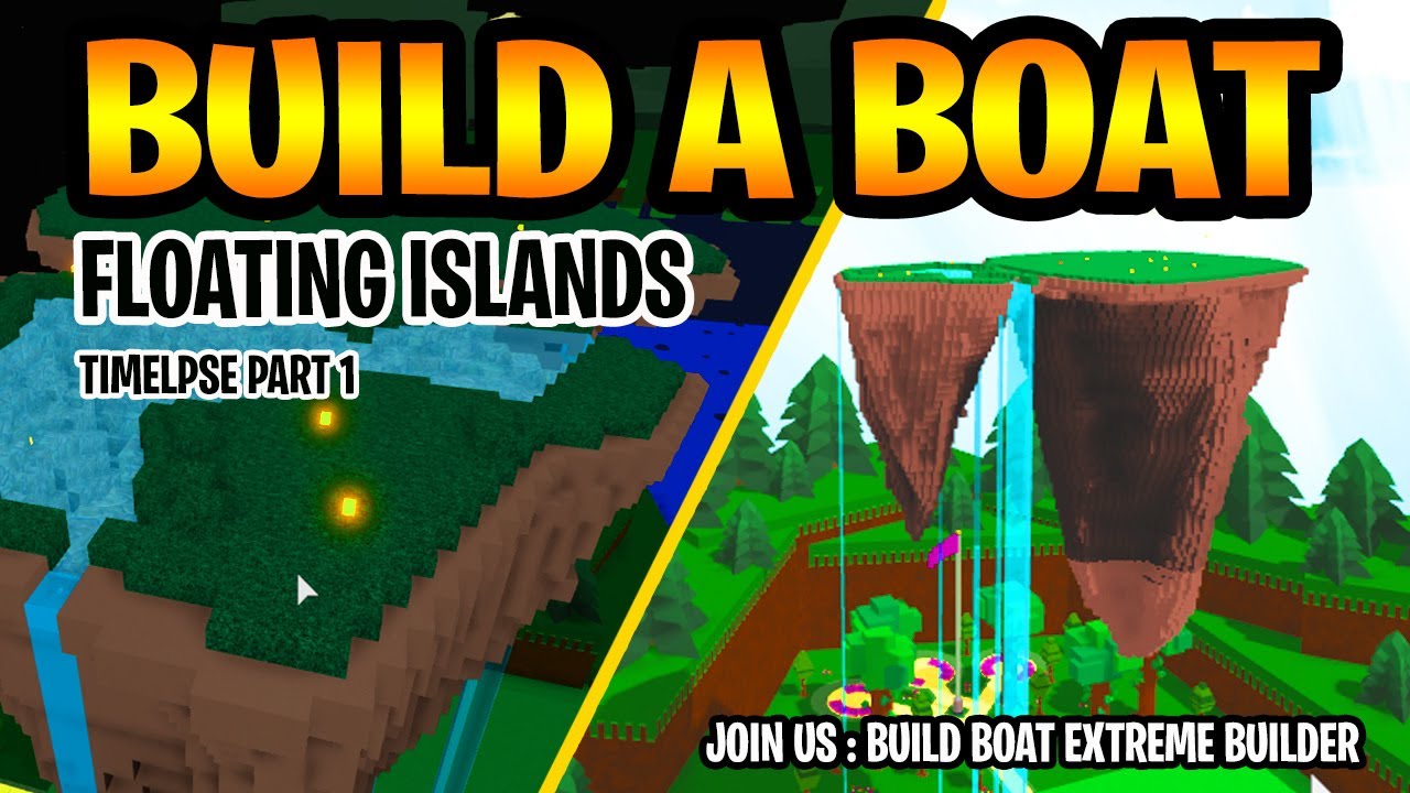BUILD BOAT : FLOATING ISLAND TIMELAPSE PART 1 - YouTube