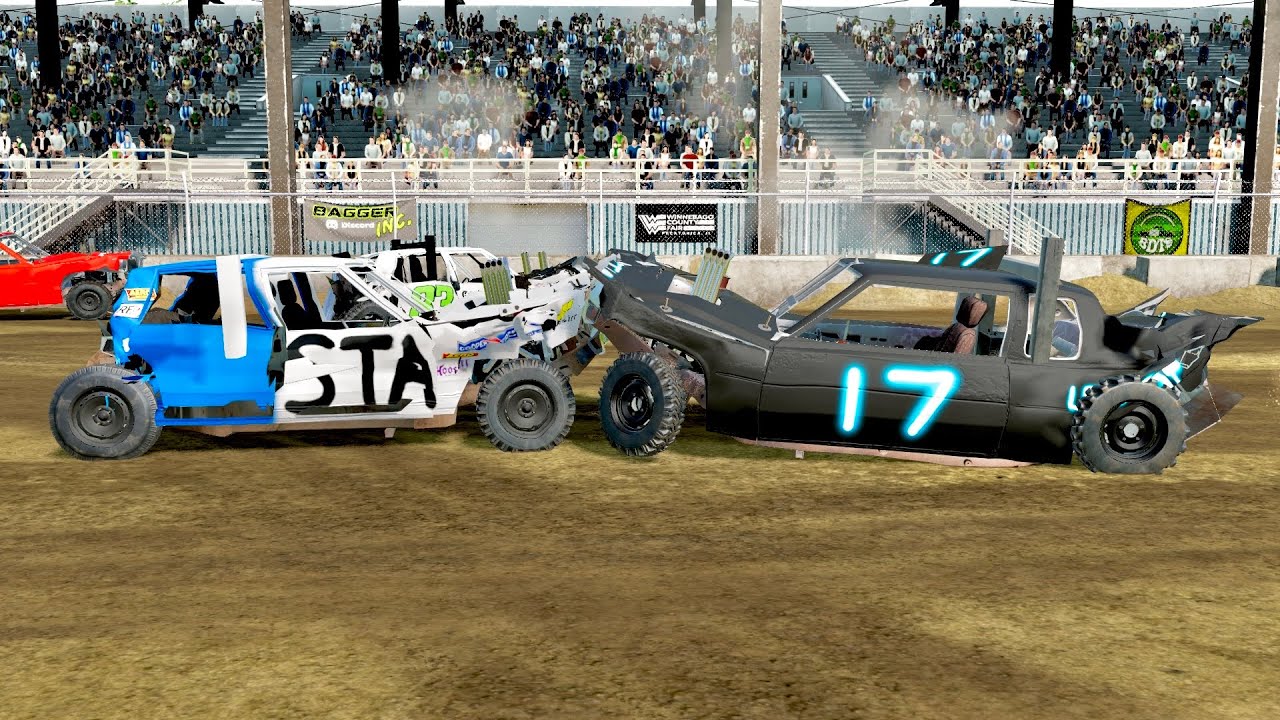 BeamNG Demolition Derby (Fullsize Humpty Dumpty) - YouTube