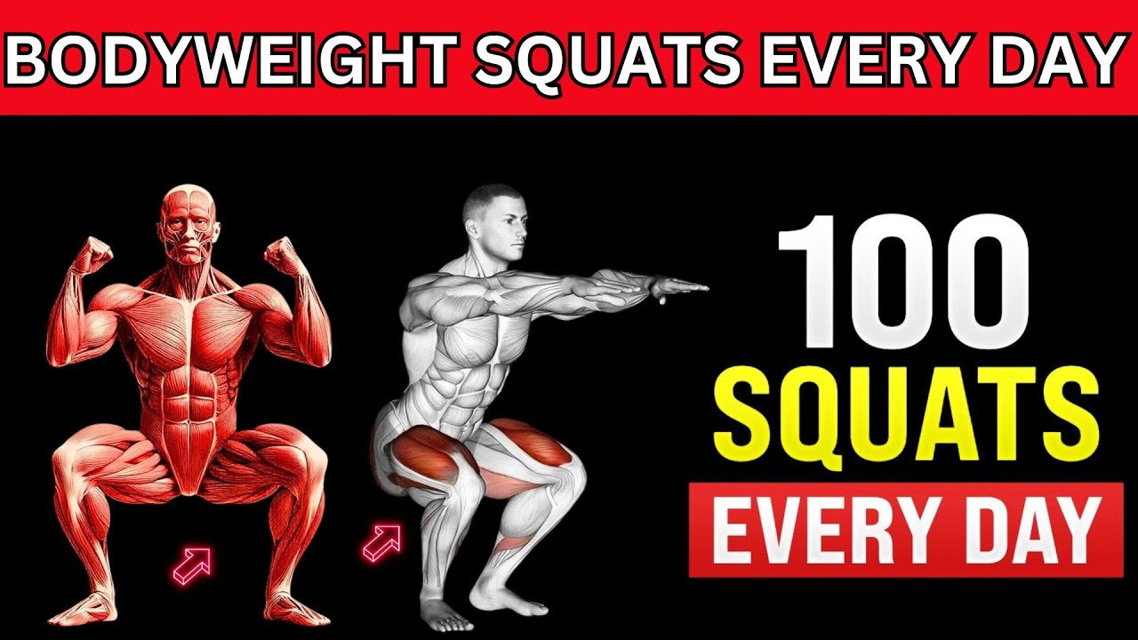 Discover 14 Surprising Benefits of Bodyweight SQUATS - YouTube