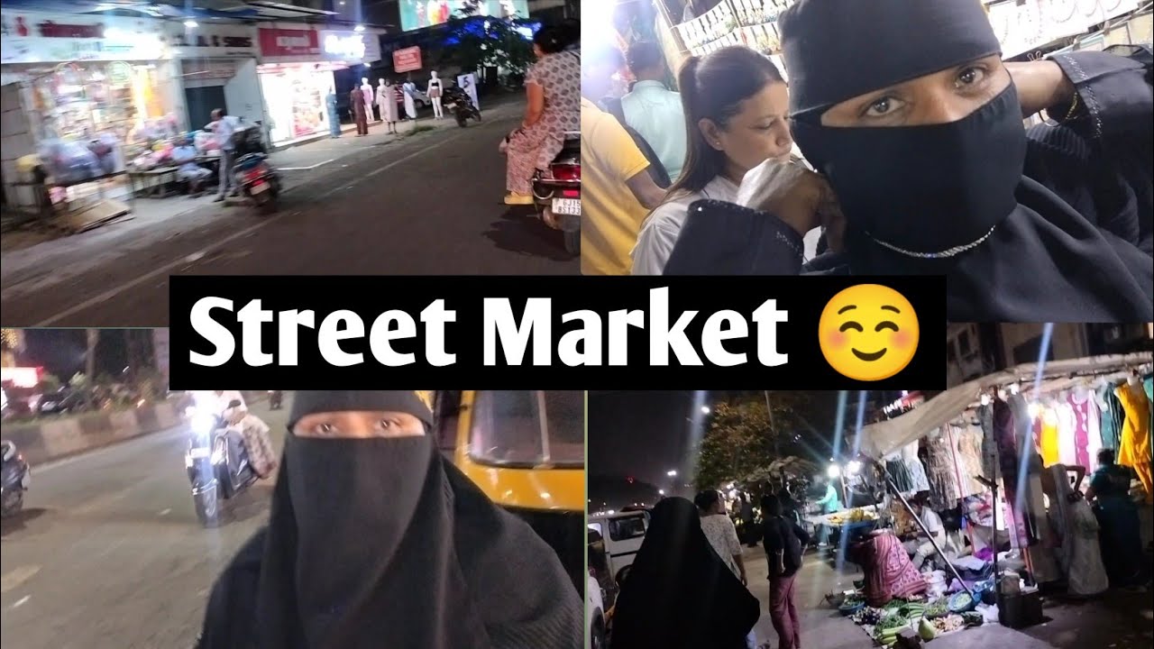 Vapi Gunjan Street Market 😍 Shopping - YouTube
