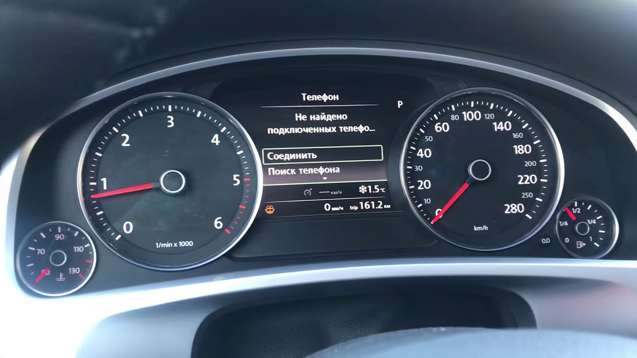 VW Touareg NF Rcd 550 установка блока блютуз/ Rcd 550 installation ...