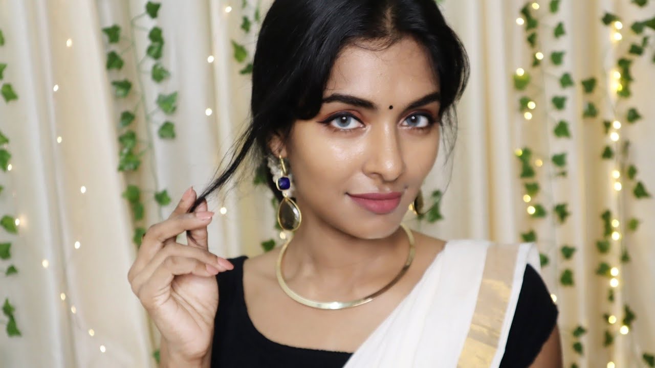 Onam makeup look 2020|Asvi be creative - YouTube