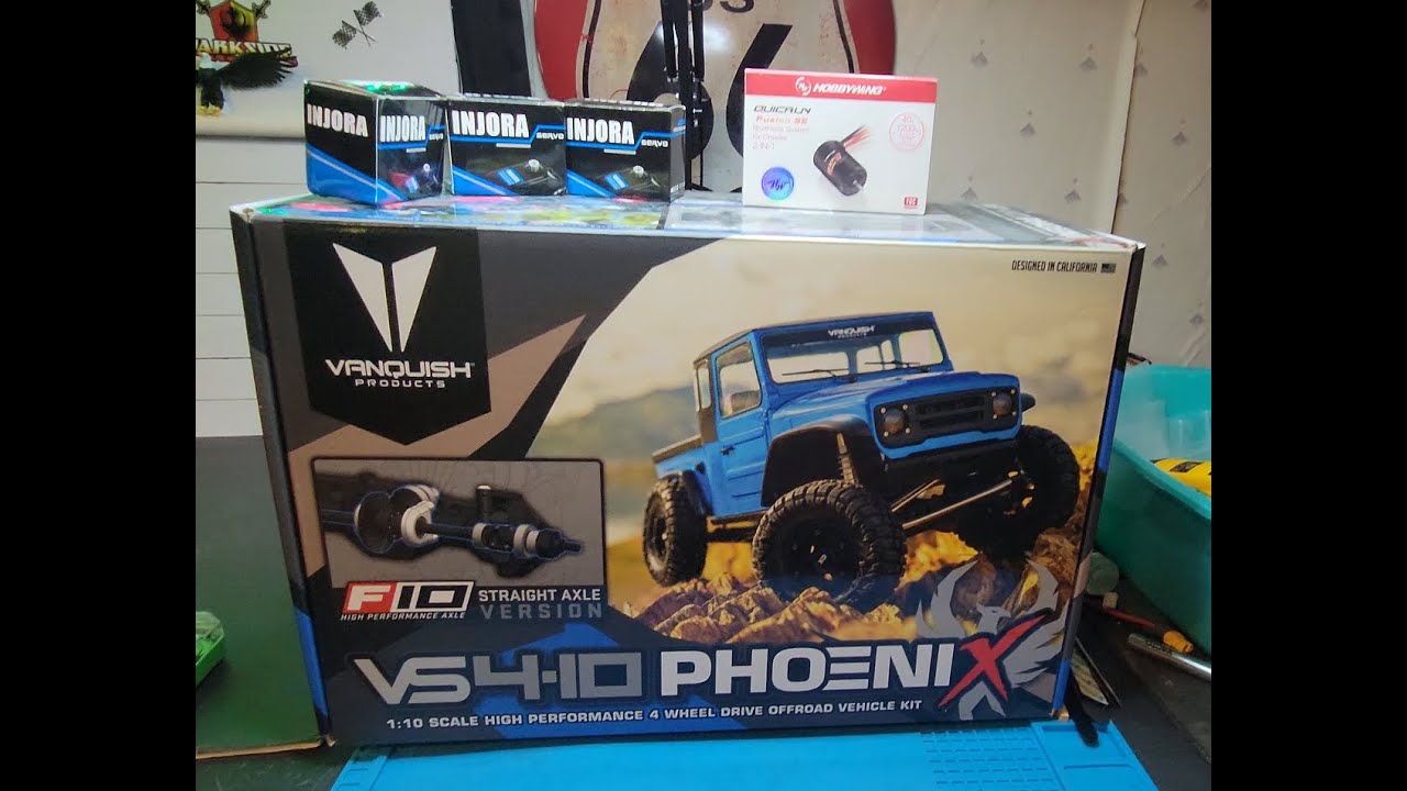 Final Vanquish Phoenix Straight Axle Kit Build Video - YouTube