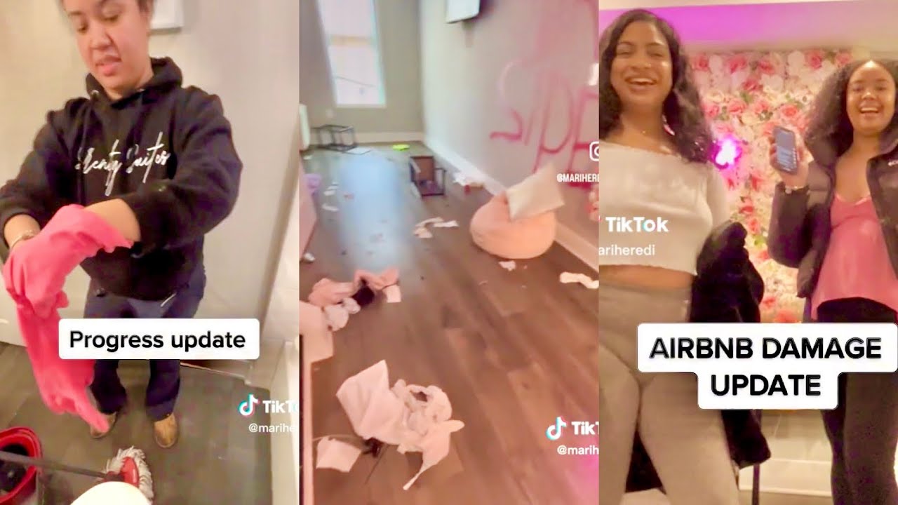 WOW ! They DESTROYED her AIR BNB ! - YouTube