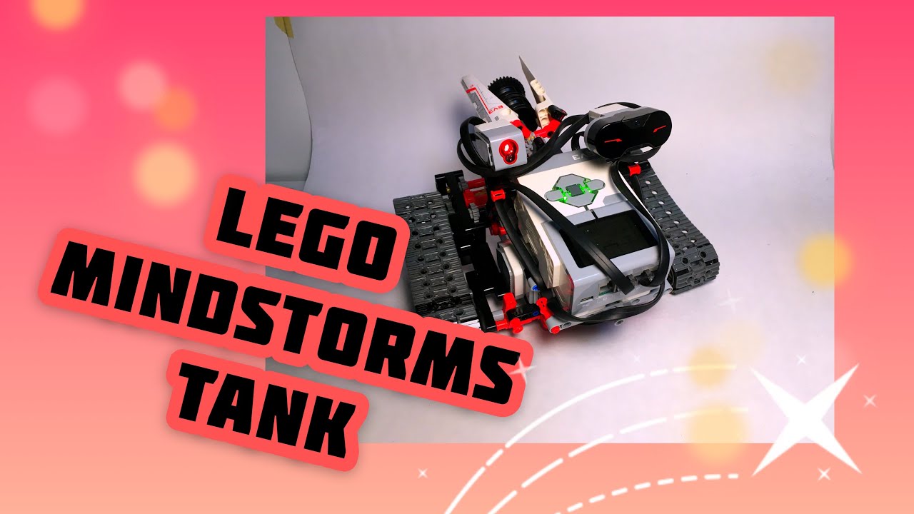 Lego Differential Gearing Mindstorms TANK Moc - YouTube