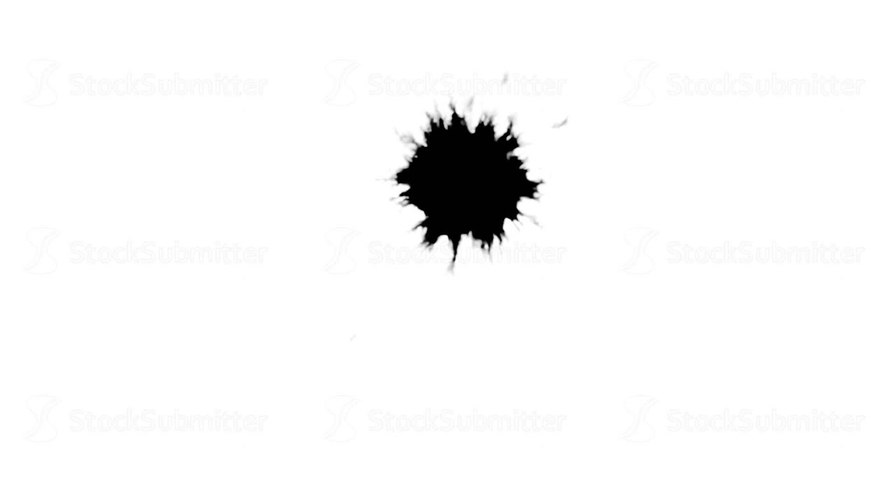 A beautiful ink drop with an organic flow. These are great for motion ...