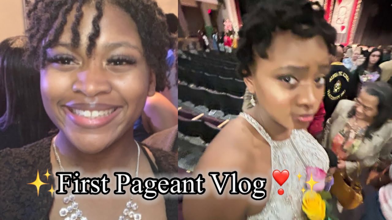 Doing my first pageant and vlogging it ! - YouTube