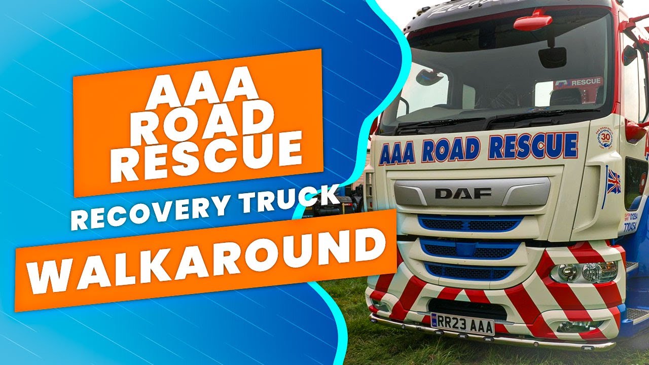 AAA Road Rescue DAF LF Recovery Truck Walkaround at Truckfest North ...