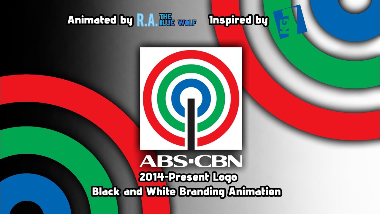 ABS-CBN (2014-Present) Logo - Black and White Branding Animation ...