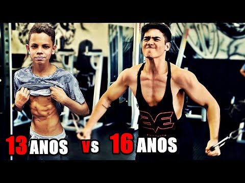 QUEM GANHA SHAPE MAIS FÁCIL? 13 OU 16 ANOS? 120 DIAS NATURAL