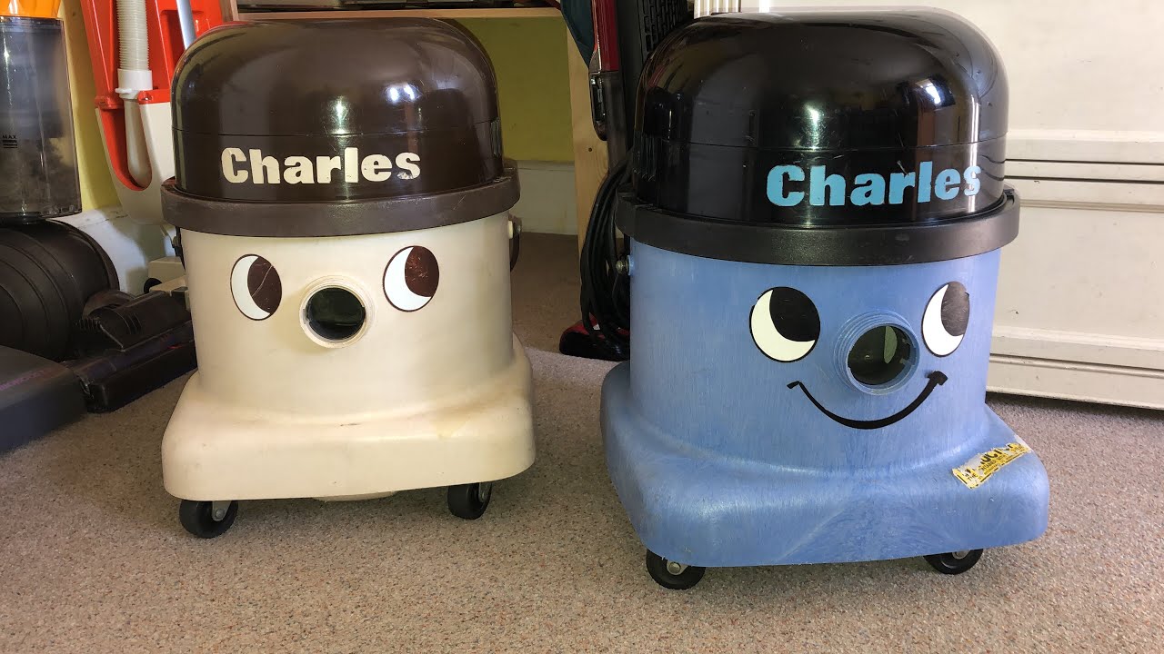 Vintage 1988 Numatic Charles CVC375 vacuum after refurb - YouTube