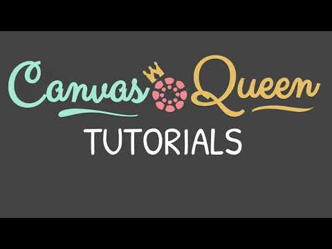 Editing Pages in Canvas #1 - Creating a Welcome Banner! - YouTube