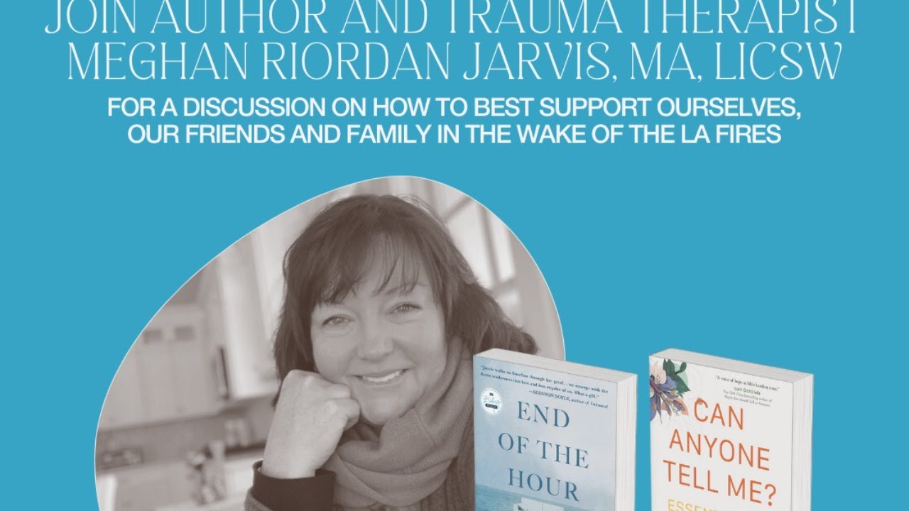 Join author and trauma therapist Meghan Riordan Jarvis, MA, LICSW - YouTube