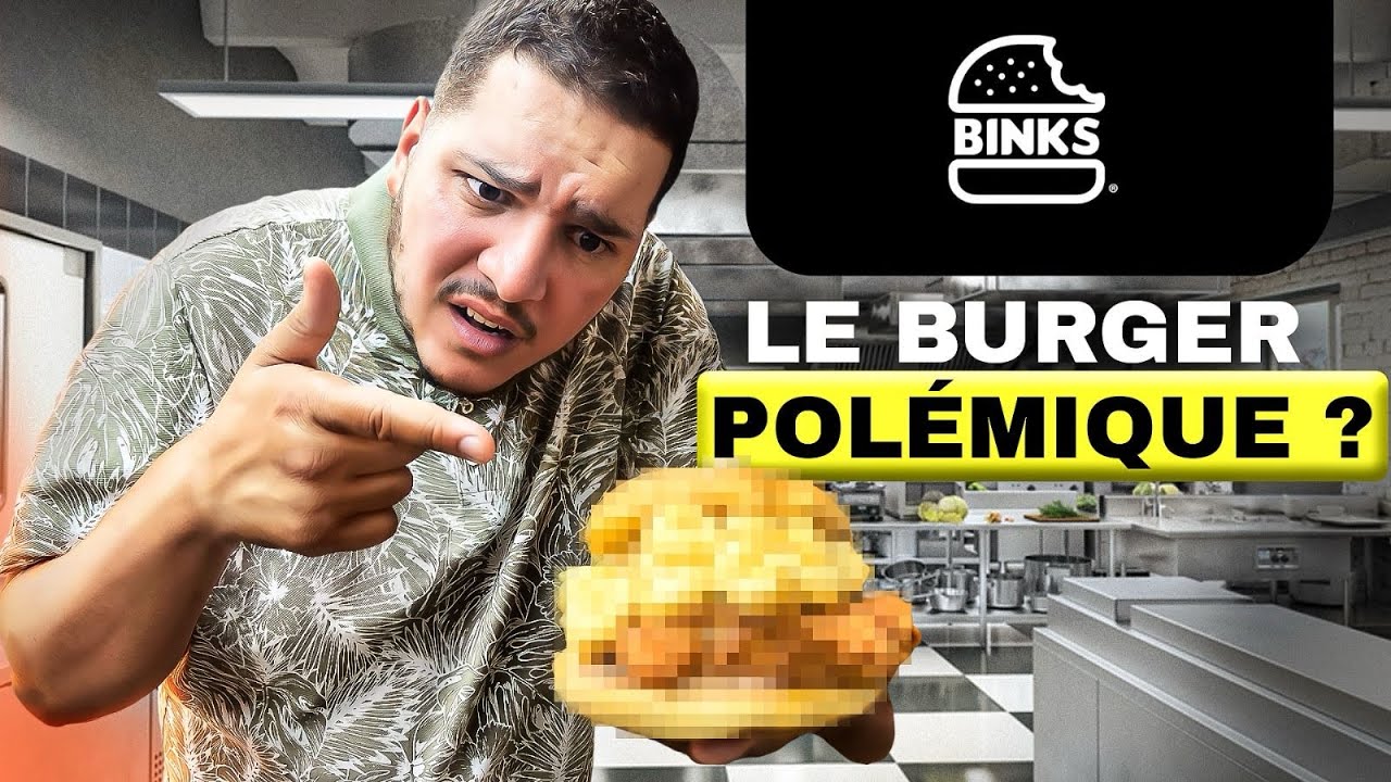 CE BURGER FAIT POLÉMIQUE !!! RÉPONSE DU BINKS - YouTube