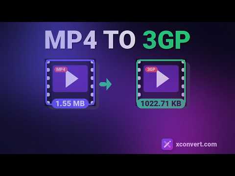 Convert MP4 to 3GP (Free, No App Needed)