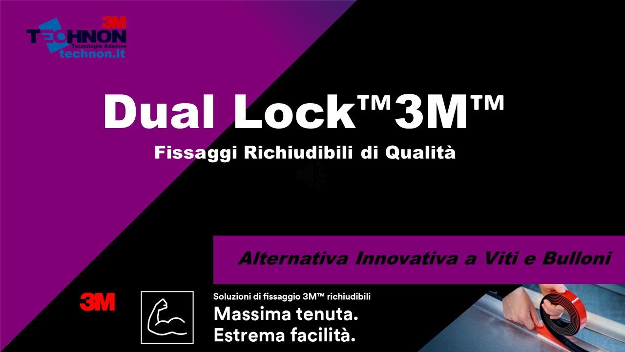3M Dual Lock Fissaggi Richiudibili - YouTube