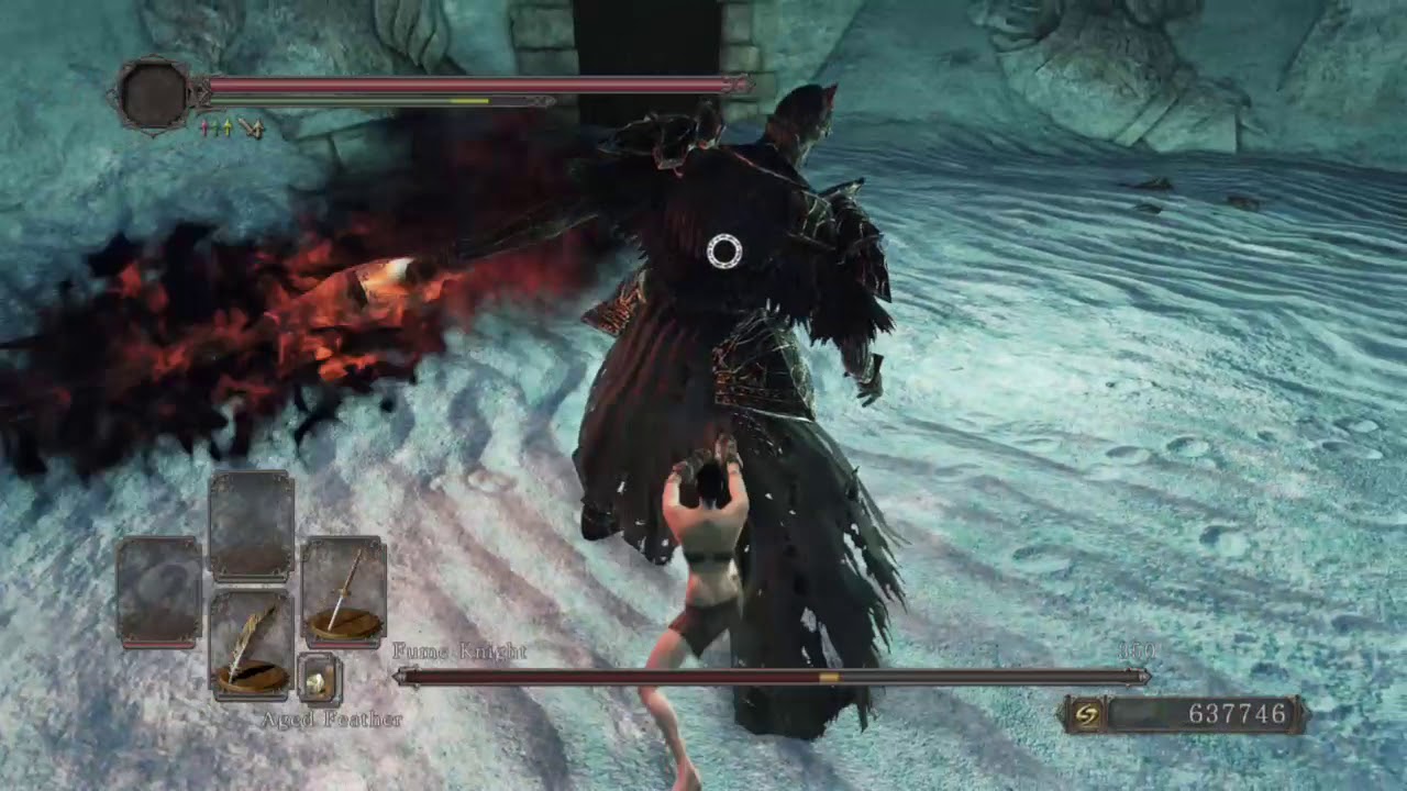 Raime Fume Knight No Damage Dark Souls 2 Sotfs - YouTube