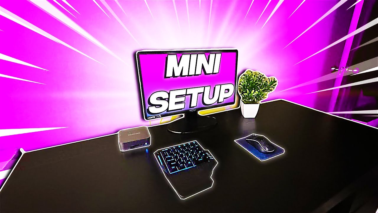 I Built a Mini Gaming Setup! - YouTube