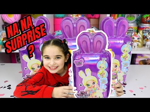 PATLAYAN BEBEK NA NA SUPRİSE KUTUSU AÇIYORUZ !! PENGUEN KIZI ÇIKACAK !!