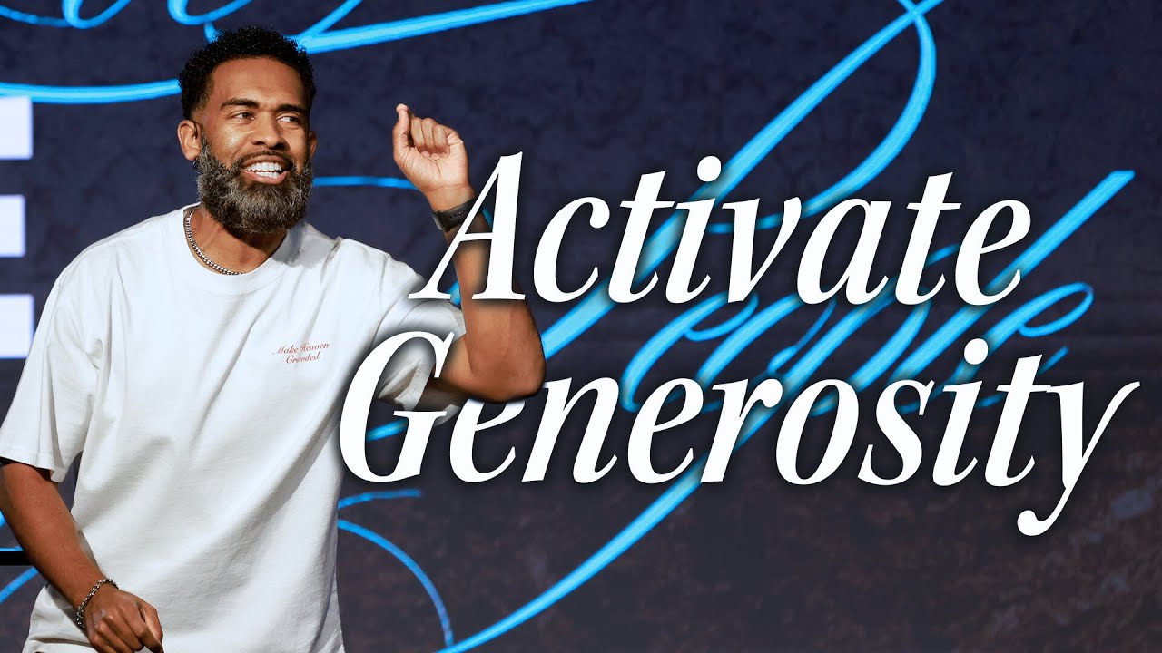 Activate Generosity // Alive Church // Pastor Ken Claytor - YouTube
