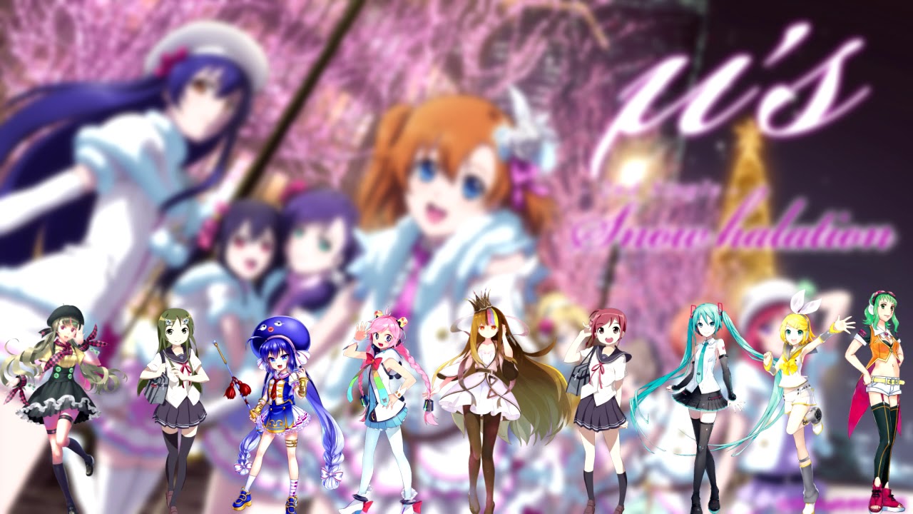 [Love Live!] Snow halation -ft The characters of Urabe-San! - YouTube