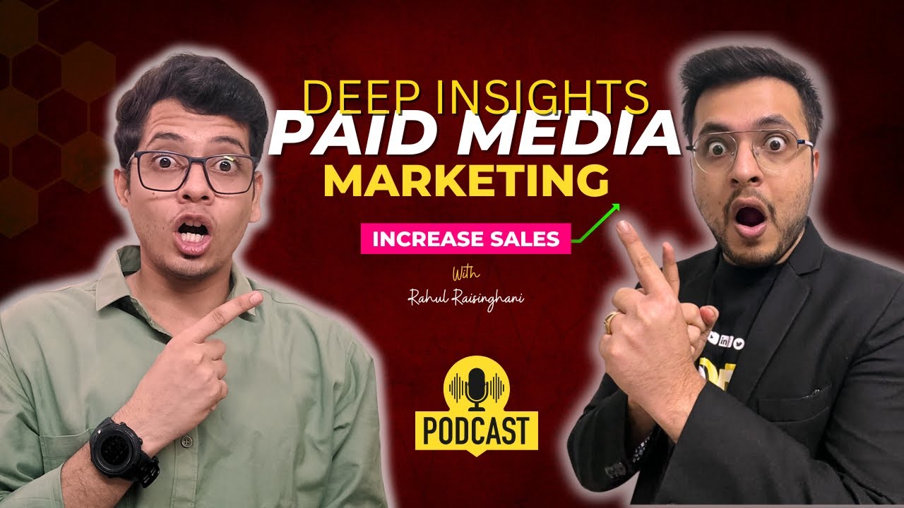 Paid Media Insights with Rahul Raisinghani @RahulRaisinghani8 | Podcast ...