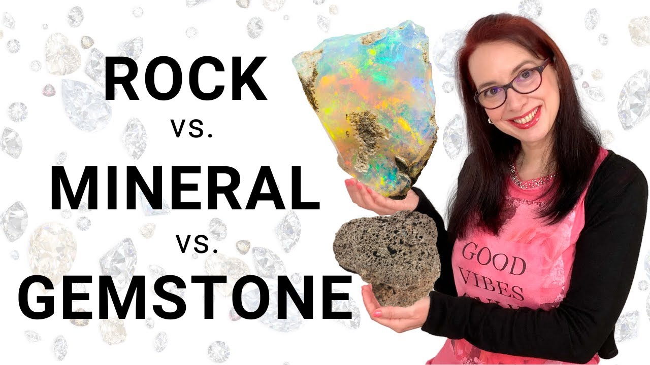 What is the difference between rocks, minerals and gemstones? - YouTube