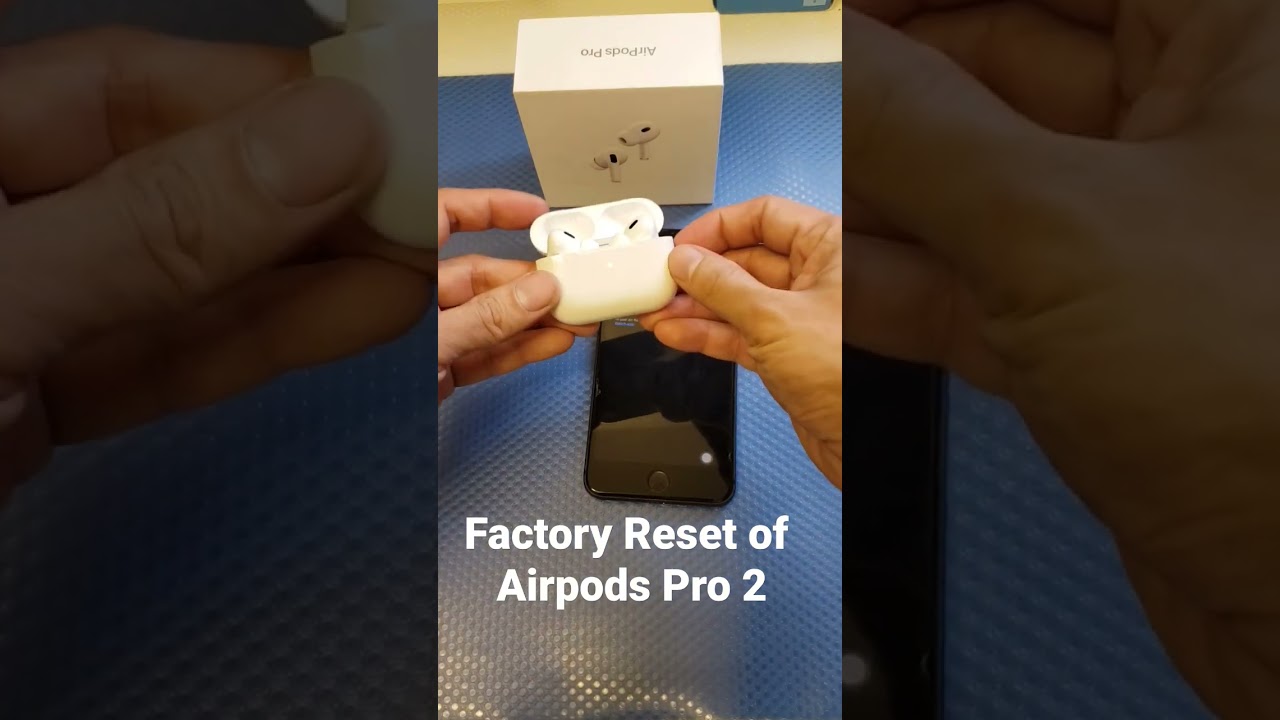 Factory Reset of Earbuds Apple Airpods Pro 2nd Gen - YouTube