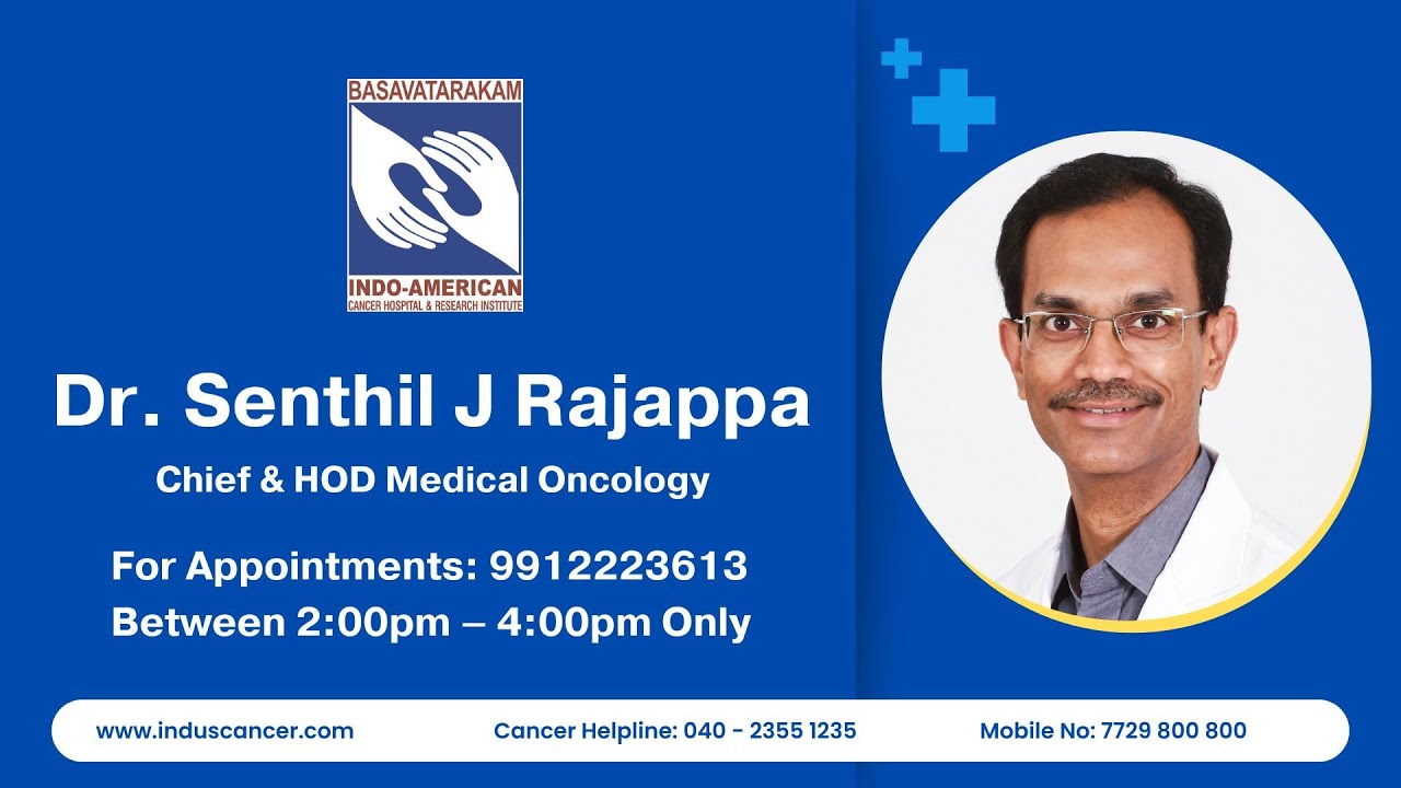 Breast Cancer Awareness - Dr Senthil Rajappa - Basavatarakam Cancer ...