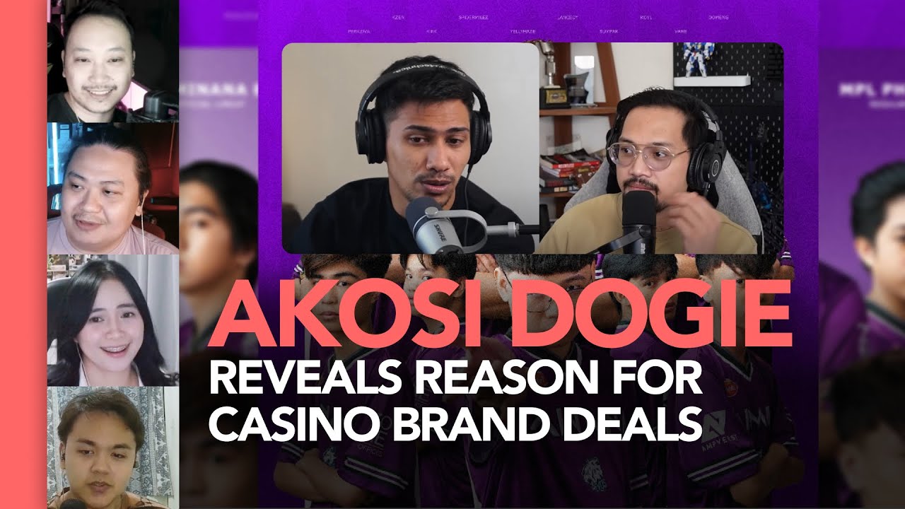 Akosi Dogie reveals why he accepted Casino Brand Deals - YouTube