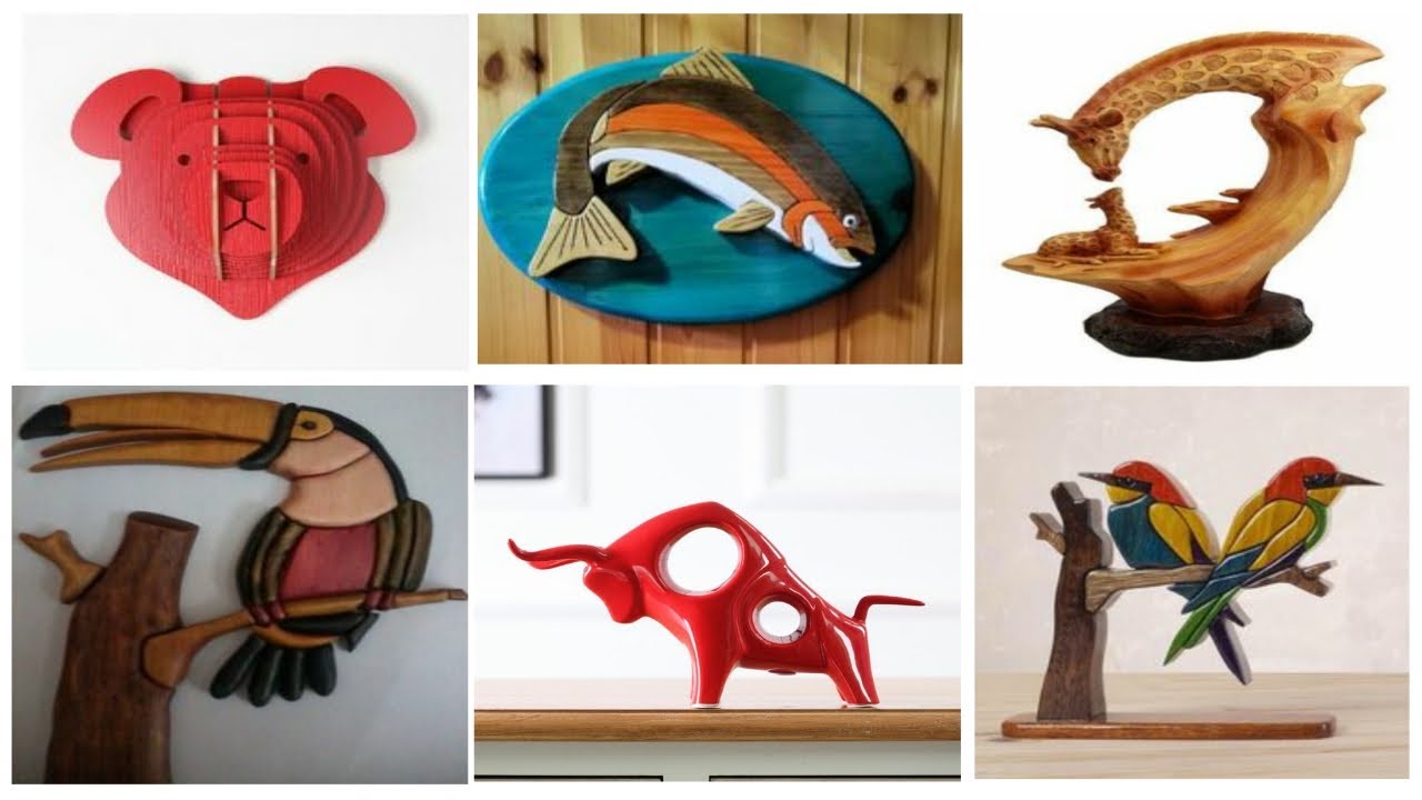 Wooden Wall Art Animals: Creative Designs and DIY Inspiration. - YouTube