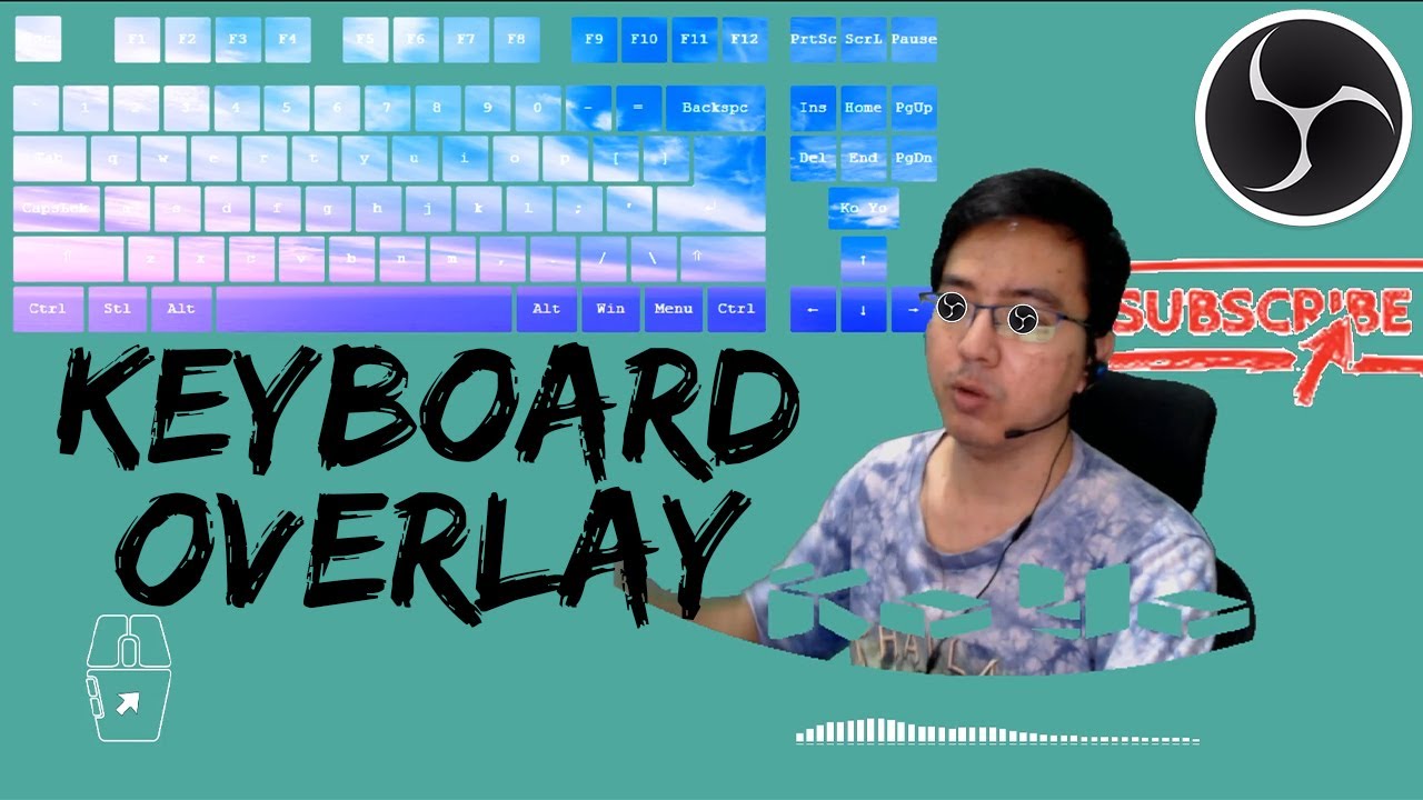Tutorial Overlay Keyboard untuk Streaming OBS Studio - YouTube