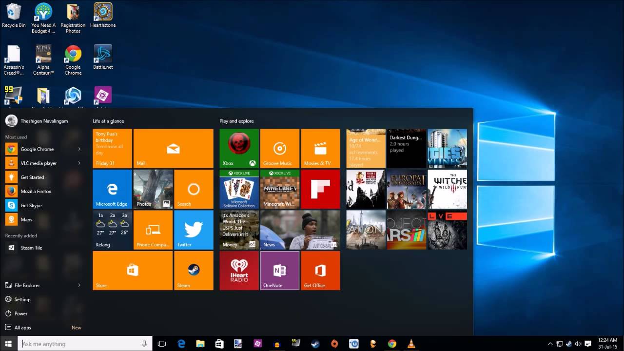 Windows 10 & Video Games - YouTube