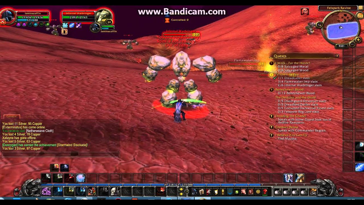 Wow Wod Felspark Ravine Quest - YouTube