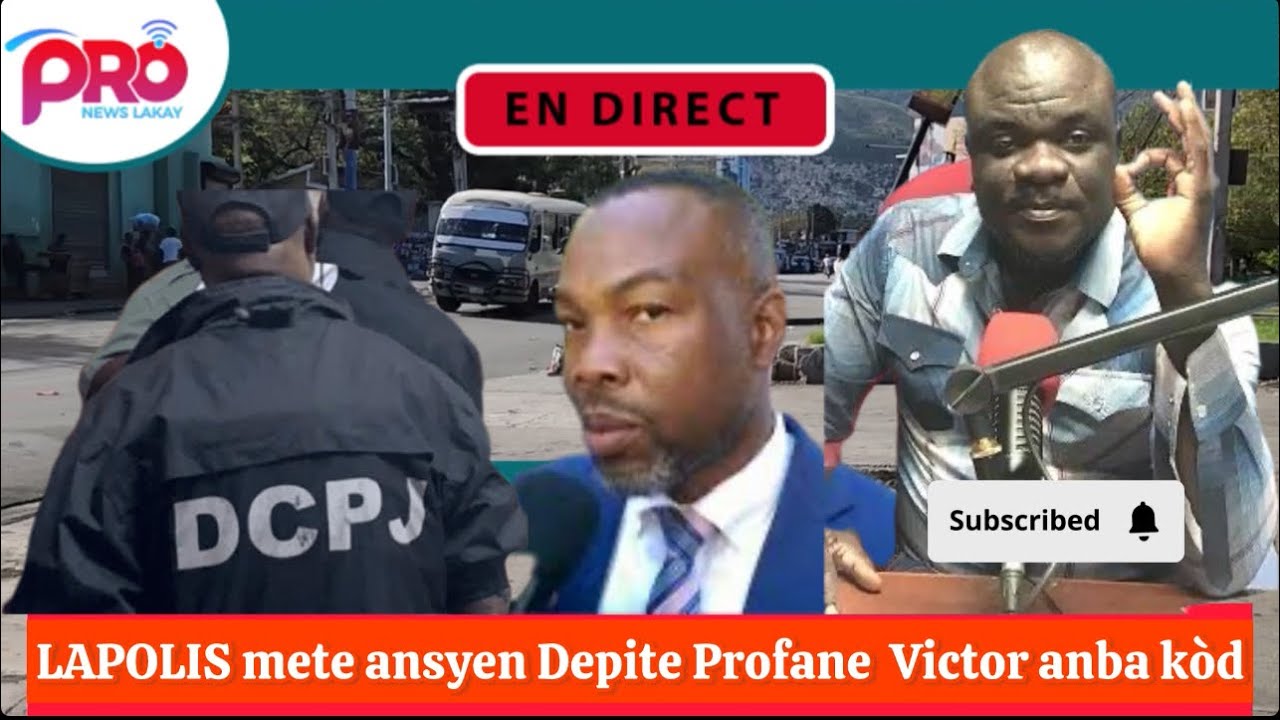 ANMWEYY😱 LAPOLIS BAY TOUT DETAY - SOU DÉPUTÉ PROPHANE VICTOR😱YO MAREL ...