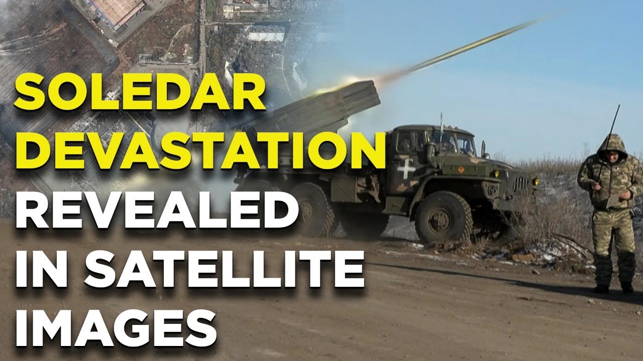 Battle Of Soledar Live: Satellite Images Show Devastation To Russian ...