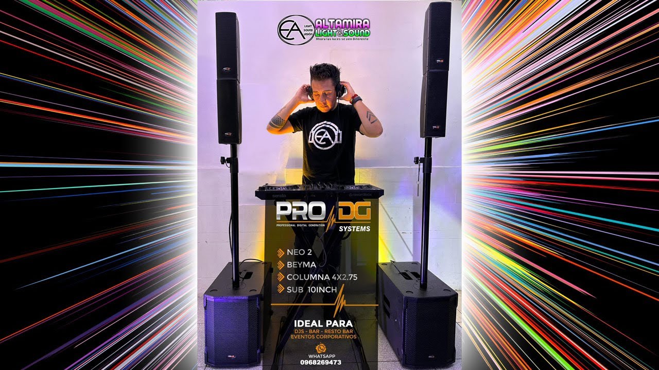 ⭐ Pro DG NEO-1 En Ecuador / ALTA MIRA LIGHT AND SOUND ⭐ - YouTube