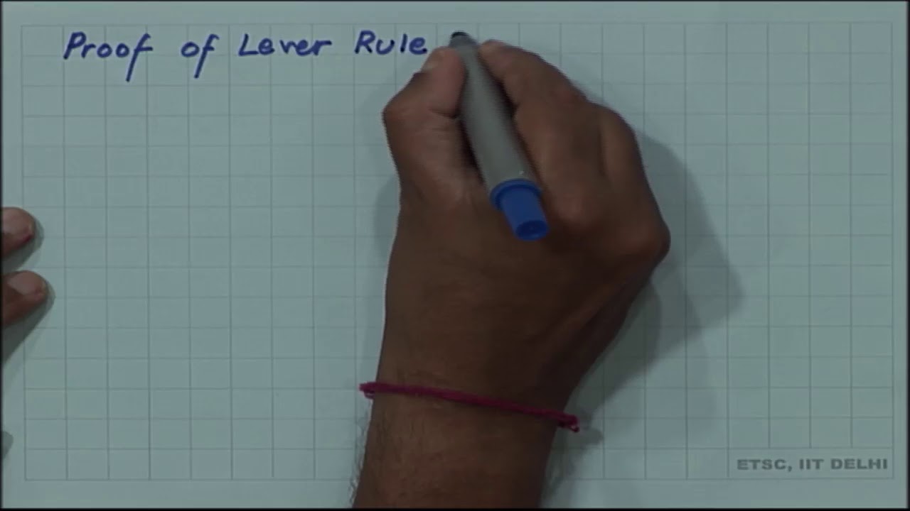 Proof of Lever Rule - YouTube