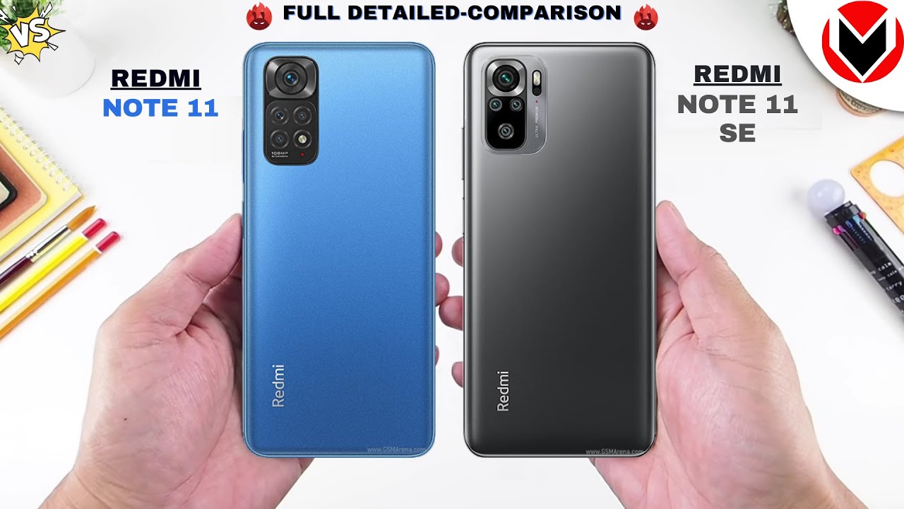 Redmi Note 11 Vs Redmi Note 11 SE - YouTube