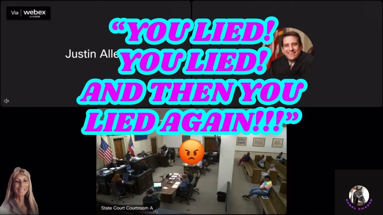 "You Lied! You Lied! And then You Lied AGAIN!" Woman Lies To Judge ...