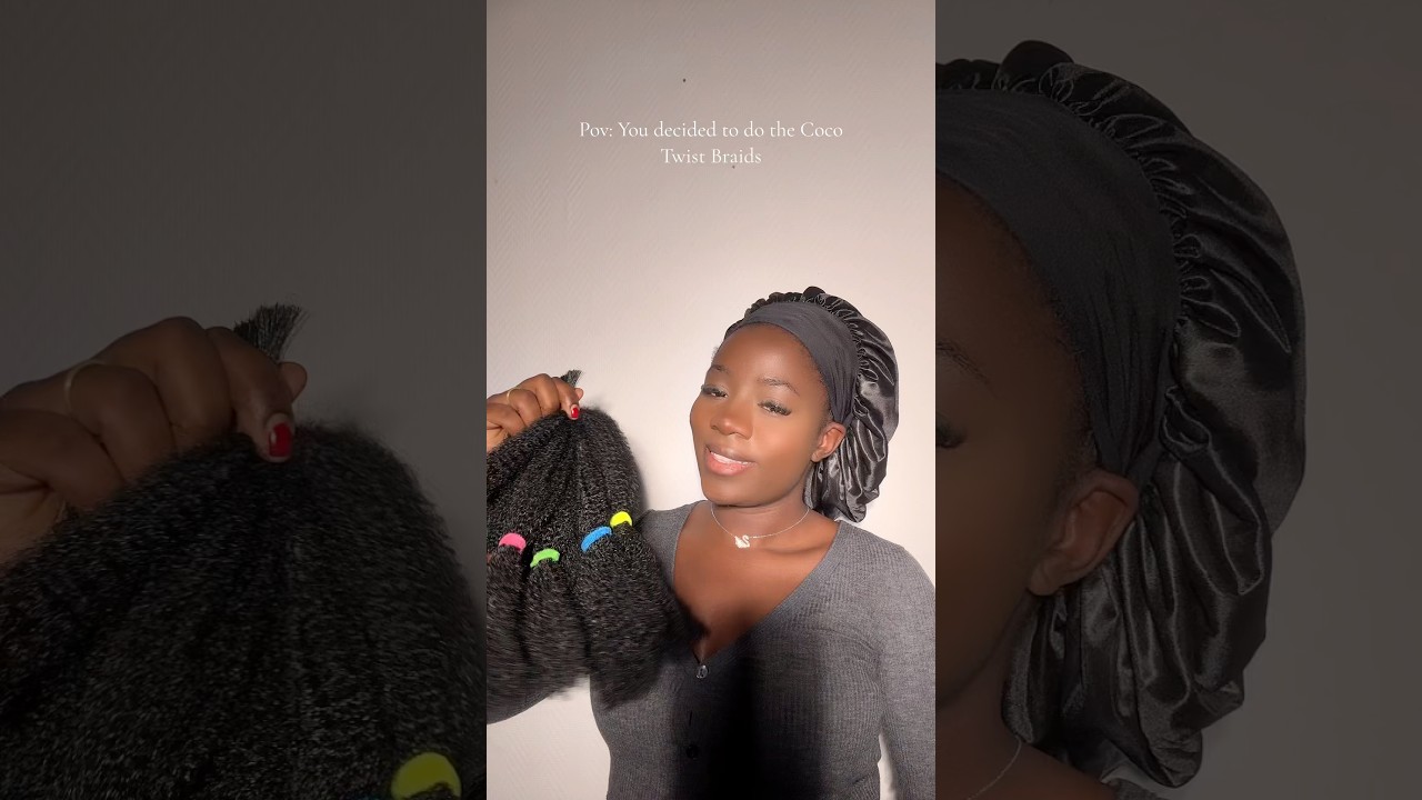 Coco Twist tutorial #braidhairstylesforblackwomen #locs #braids #protectivestyles #twist - YouTube