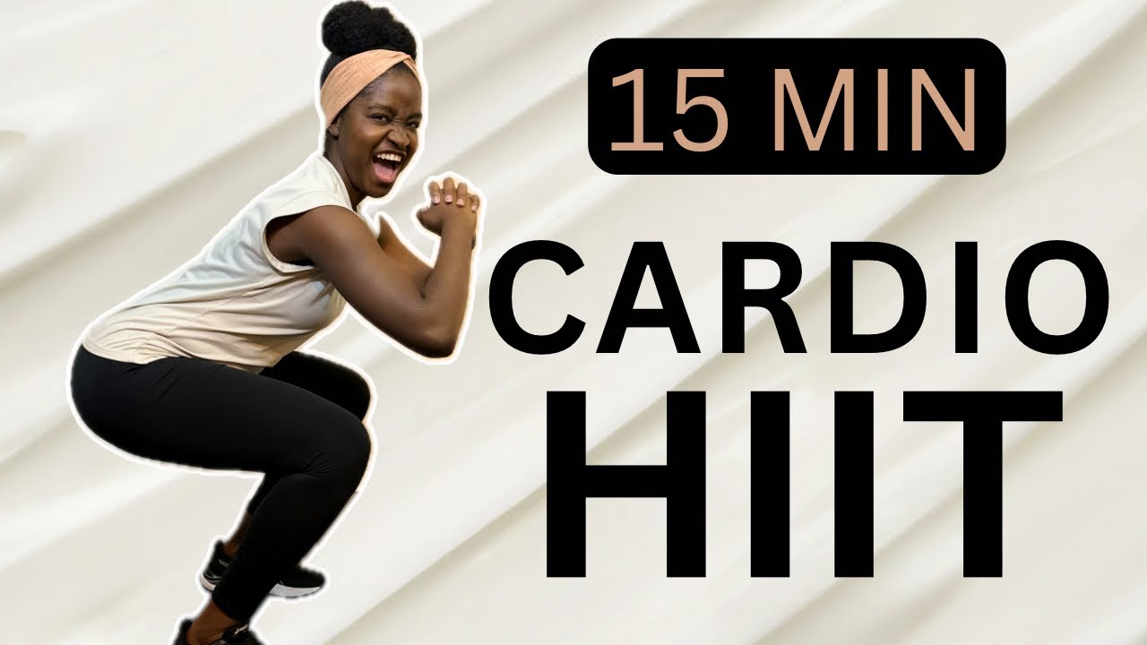 15 Minute HIIT WORKOUT (No Equipment Needed) - YouTube