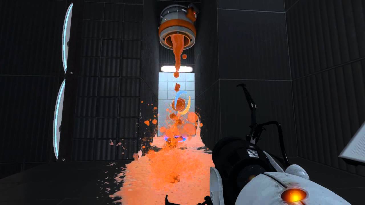 Portal 2: Four Gels - Solution - YouTube