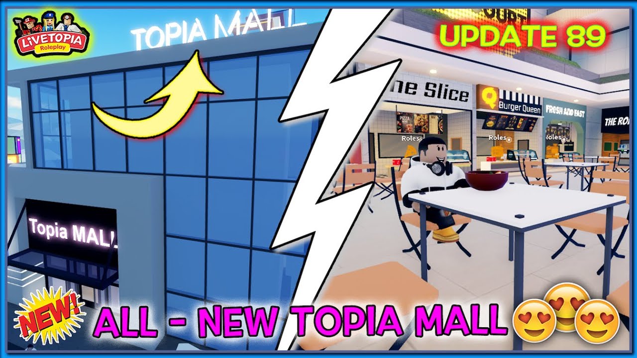 Livetopia: All-New Topia Mall ! 🛍️ 💍👗🍕 Update 89 😍 - YouTube