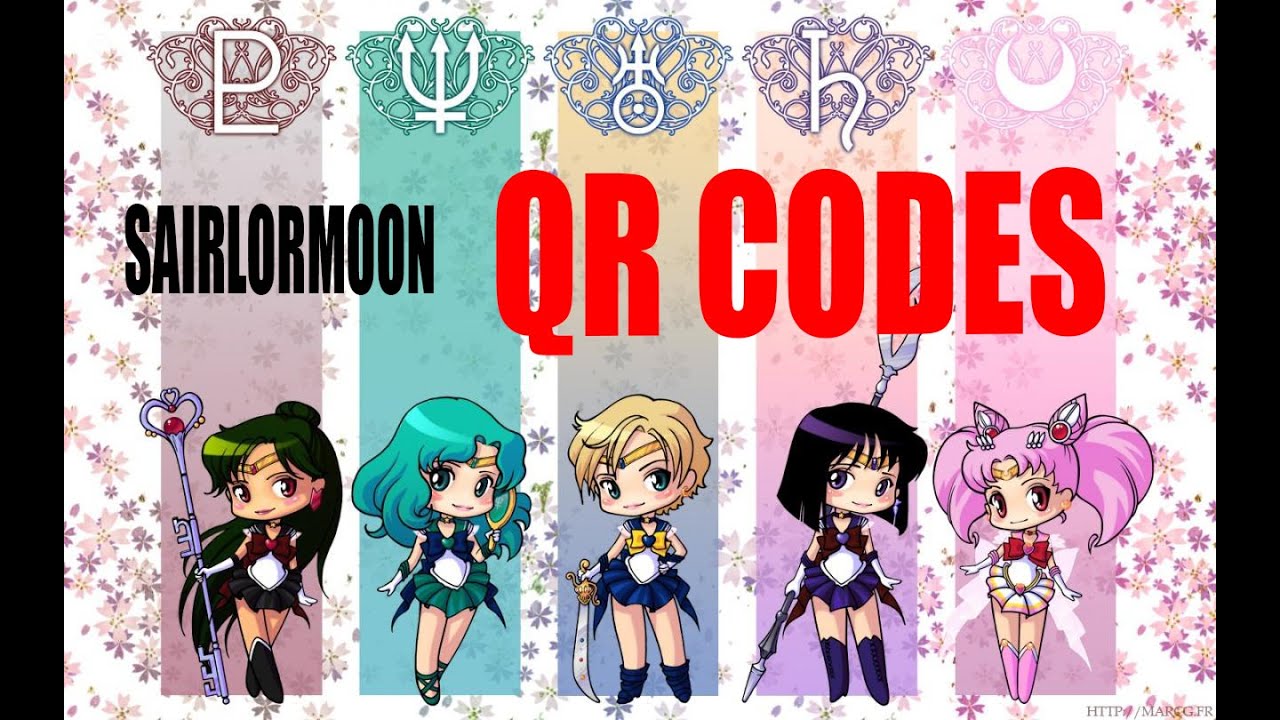 Todos los Diseños de Sailor MOON QR CODE PRO animal crossing new ...