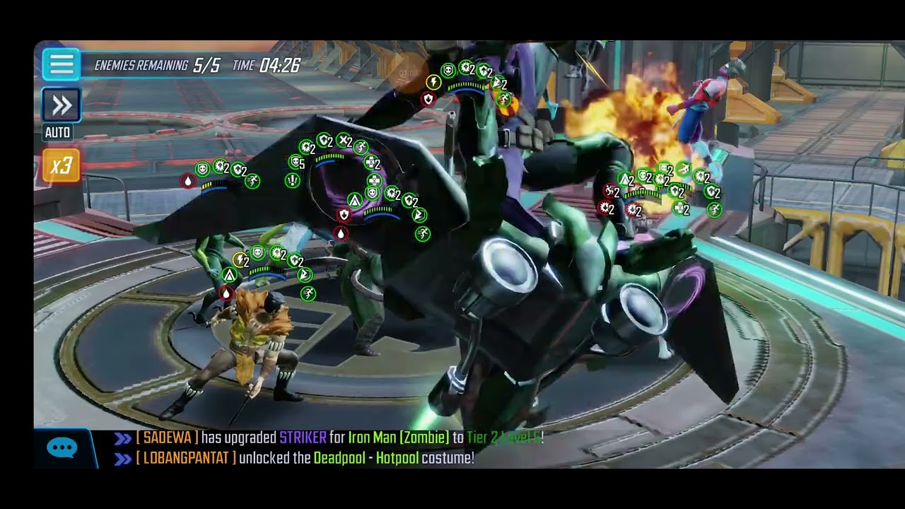 superior six vs spider society in war #marvelstrikeforce #msf #gameplay ...